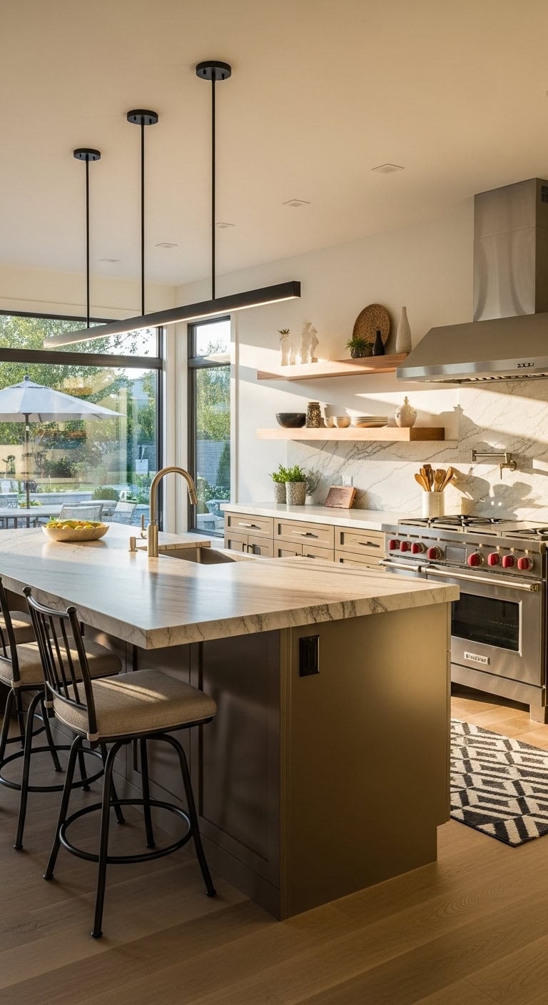 23 Open Kitchen and Living Room Layouts That Feel Spacious and Inviting