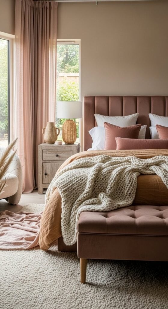 23 Beige and Pink Bedroom Ideas for Soft, Feminine Spaces