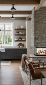 23 Open Space Living Room and Kitchen Ideas for Airy, Connected Homes