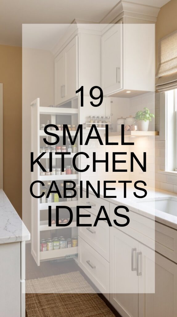 19 Small Kitchen Cabinets Ideas to Maximize Limited Space