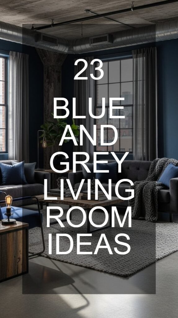 23 Blue and Grey Living Room Ideas That Master the Cool-Toned Palette