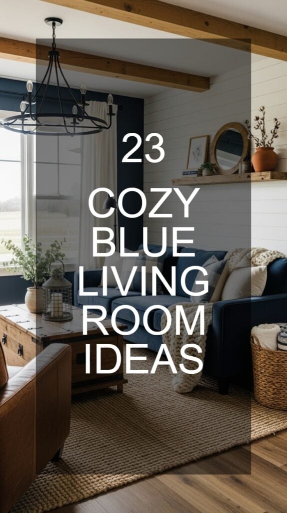 23 Cozy Blue Living Room Ideas Where You'll Want to Curl Up
