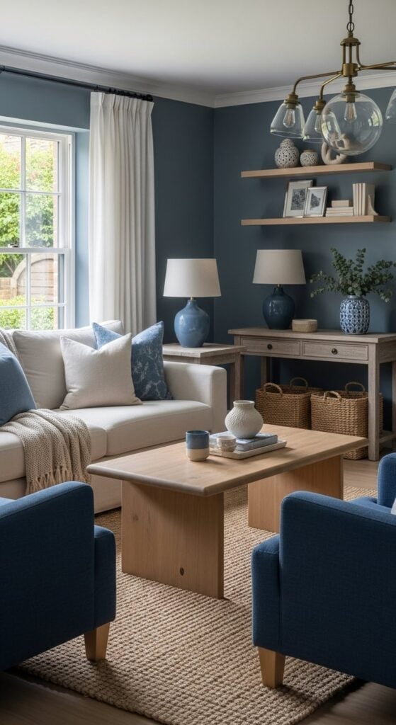 23 Neutral and Blue Living Room Ideas That Create Perfect Harmony