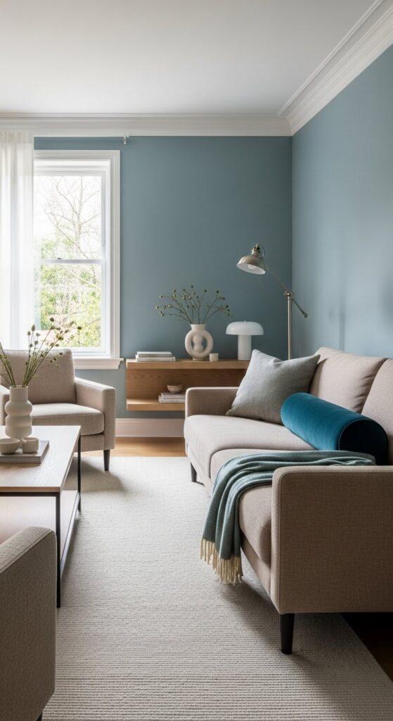 23 Duck Egg Blue Living Room Designs That Feel Calm and Elegant