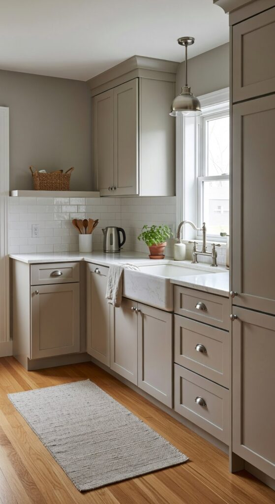 23 Greige Kitchen Cabinets Ideas That Never Fail