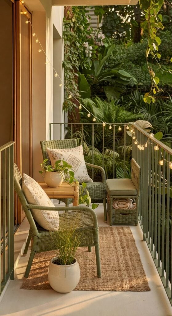 19 Small Balcony Furniture Ideas That Fit Perfectly
